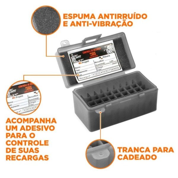Caixa para Munições Cal. 5.56/223 – 50un